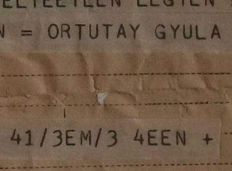 Magyar Posta relikvia - Ortutay Gyula távirata 1966. november 4-én 9 óra 30 perckor - Webnaplóm